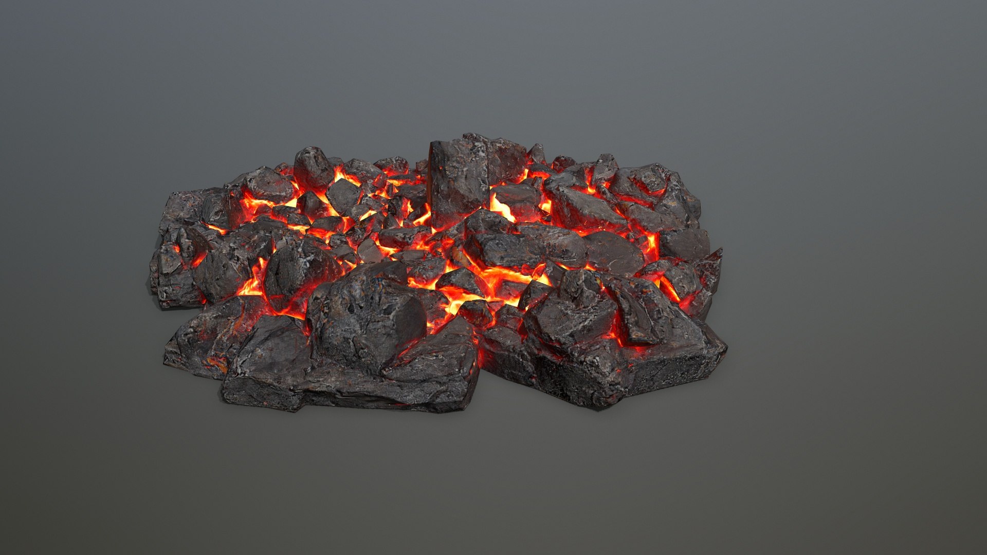 3D Lava Rocks Model - TurboSquid 2291278