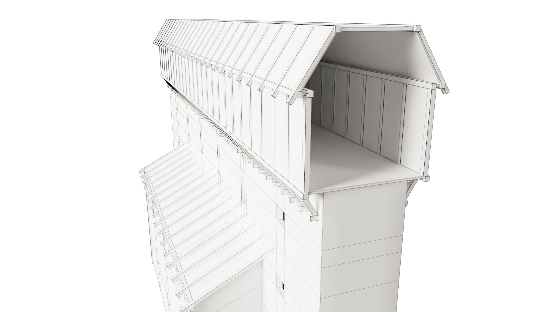 Medieval Wall Iv 3D Model - TurboSquid 1643814