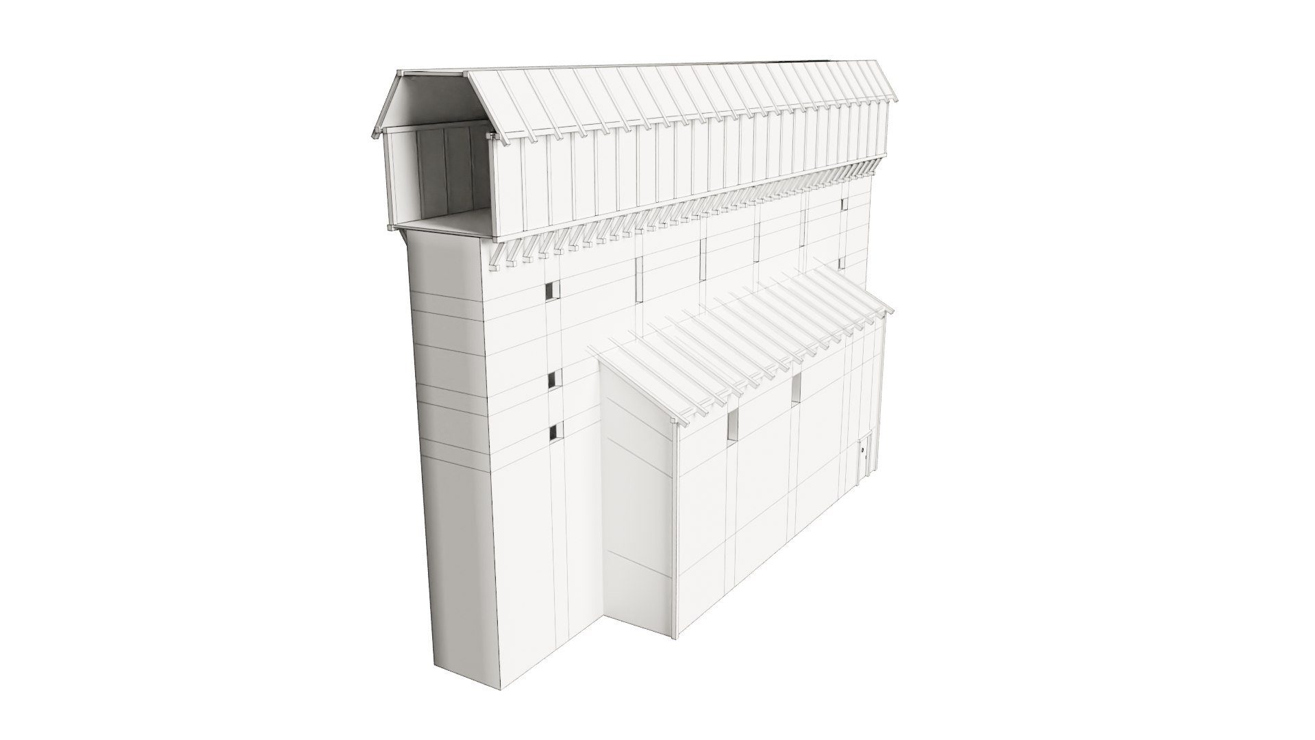 Medieval Wall Iv 3D Model - TurboSquid 1643814