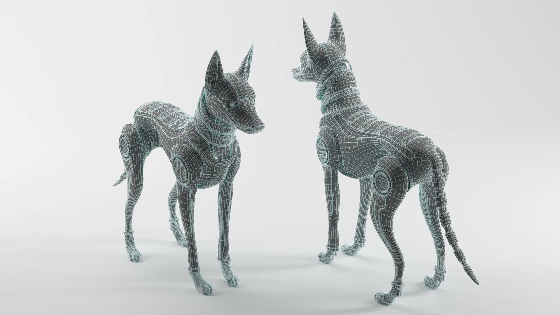 3D DOG ROBOT RIGGED Model - TurboSquid 2462205