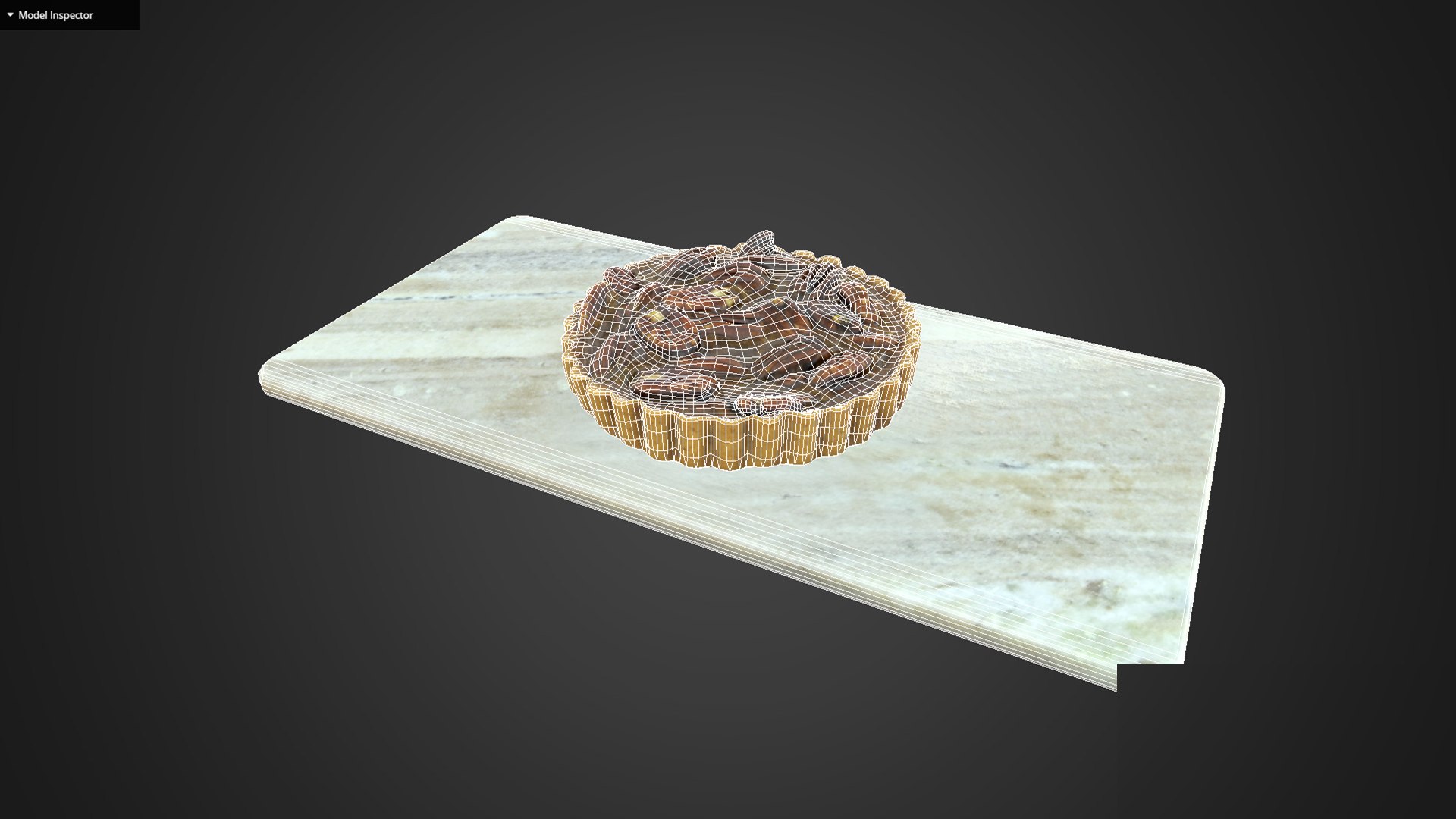3D Game Ready Pecan Pie Model - TurboSquid 2056008