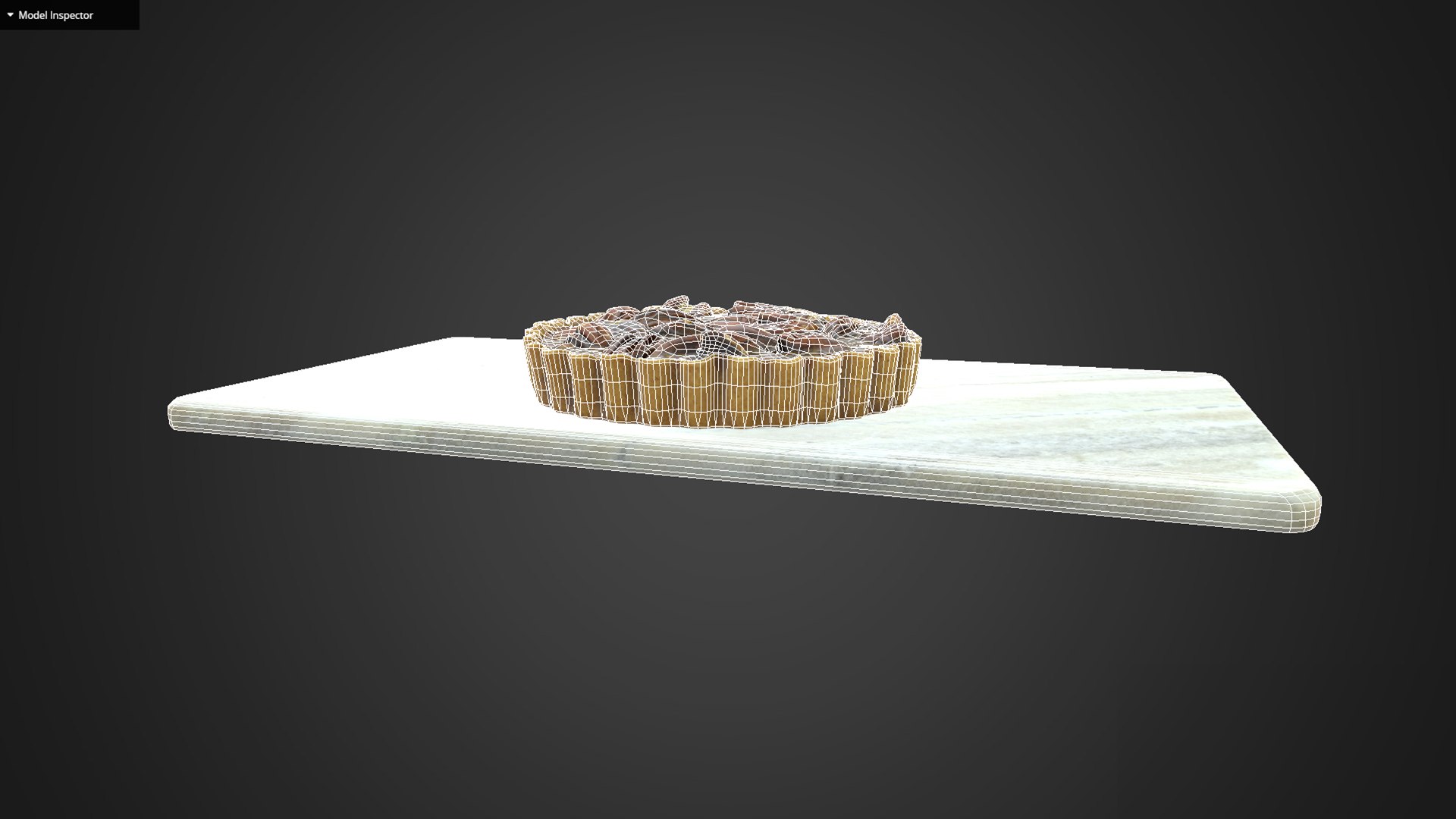 3D Game Ready Pecan Pie Model - TurboSquid 2056008