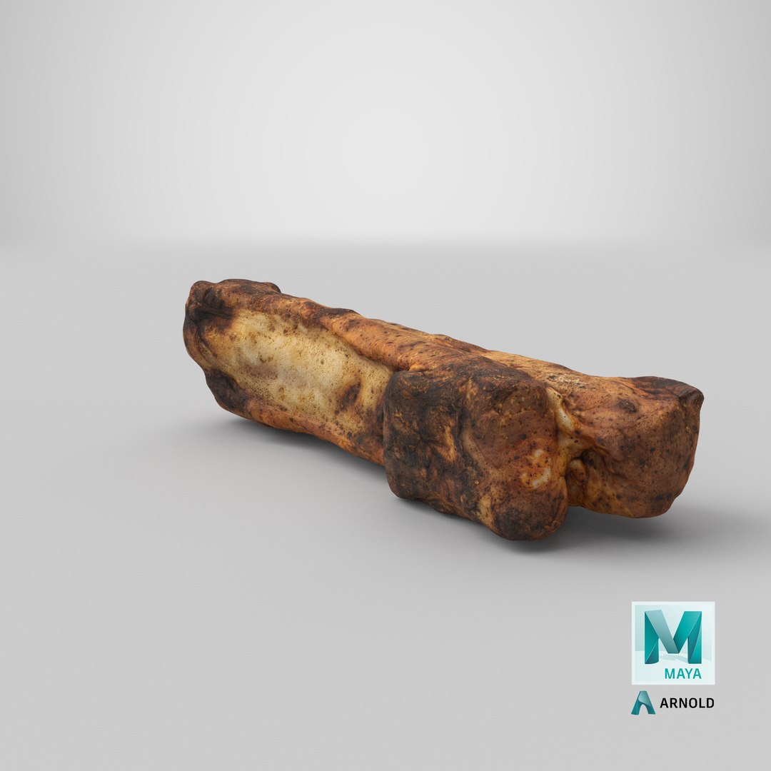 3d Grilled Pork Rib 01 Model Turbosquid 2071874