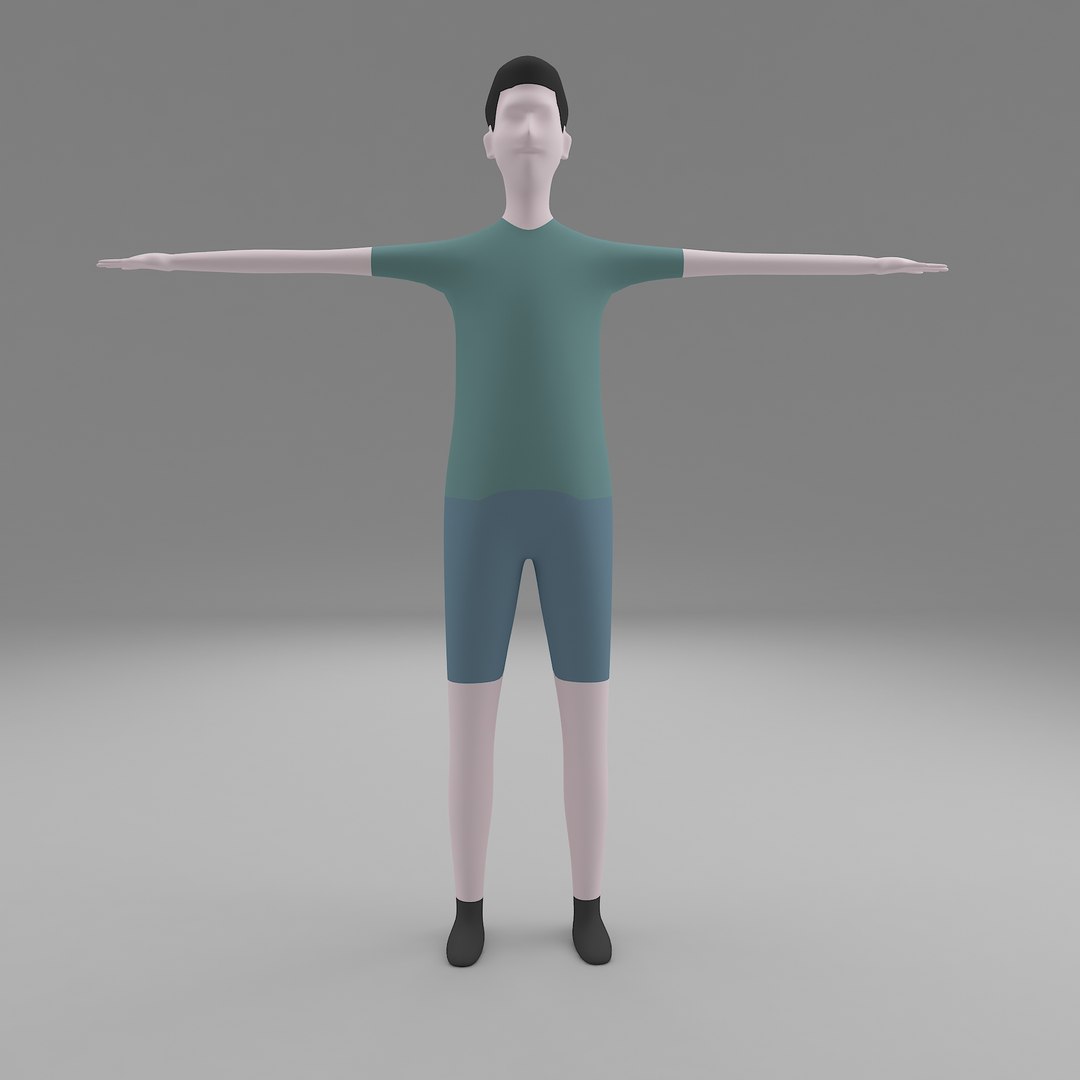 Man Base Mesh 3D Model - TurboSquid 1690104