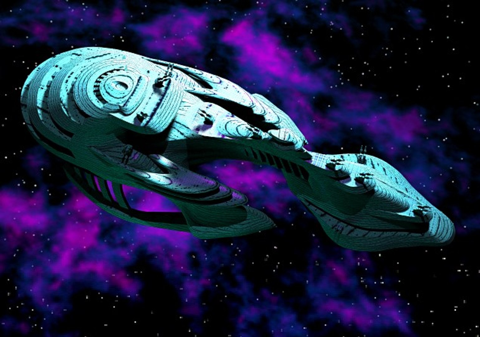 alien ship 3d 3ds