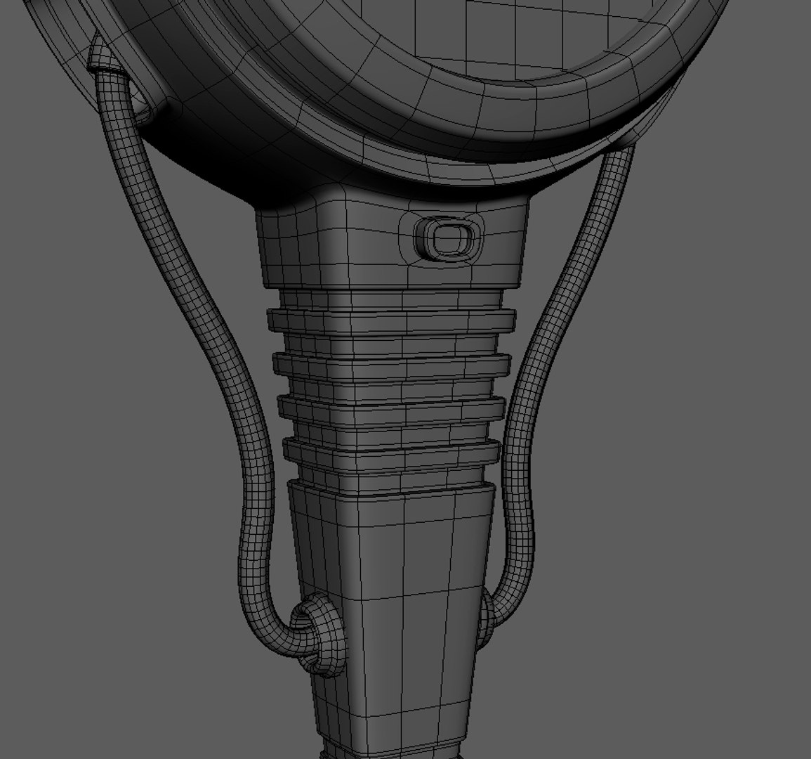 3d model panel monitor