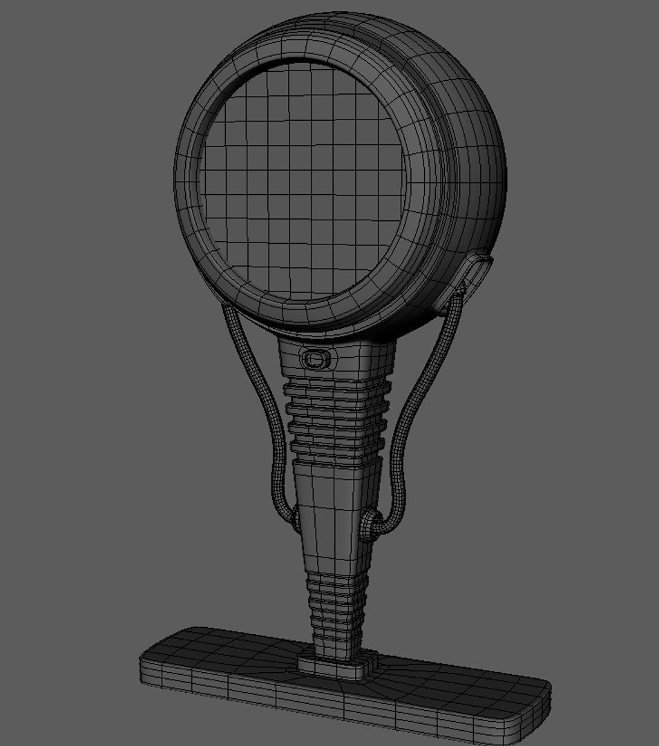 3d model panel monitor