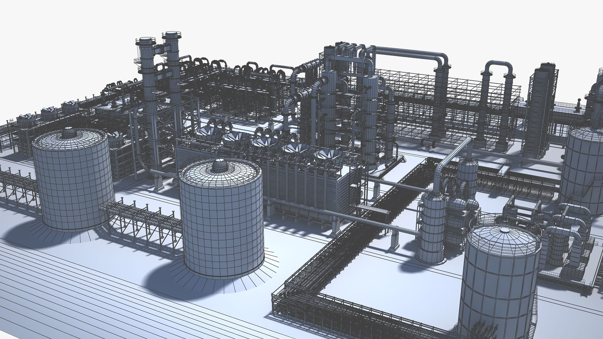 Industrial Site 05 3D Model - TurboSquid 1949038