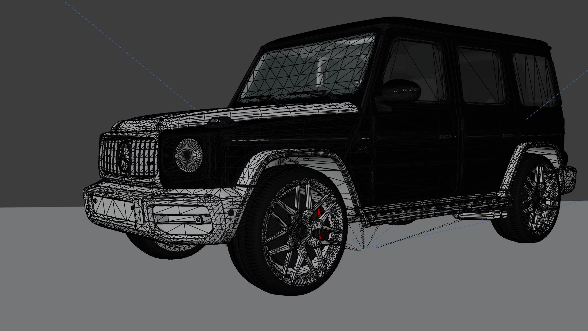 Mercedes G63 AMG 3D - TurboSquid 2275292