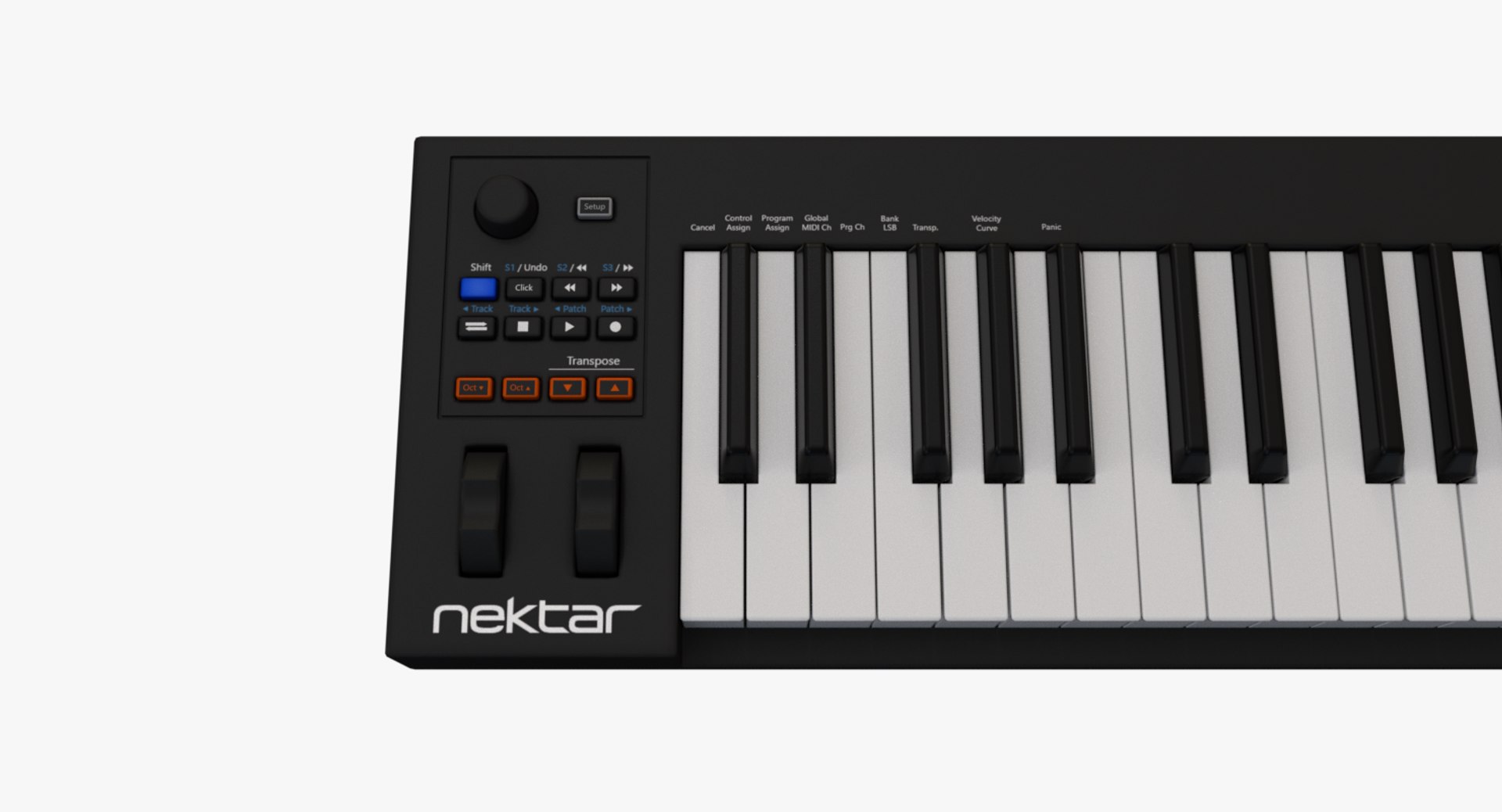 Midi-keyboard Keyboard 3D Model - TurboSquid 1200477