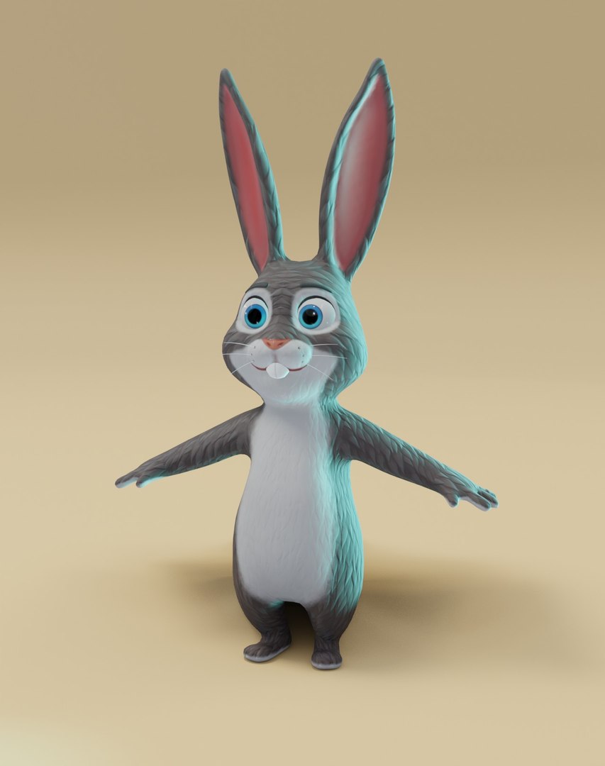 Easter Bunny 3D Model - TurboSquid 1504209