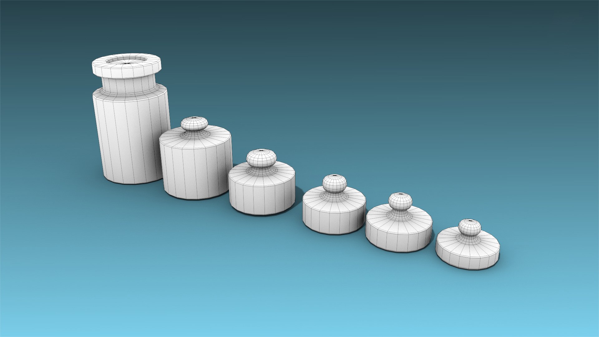 Low-poly Weight Stone 3D Model - TurboSquid 1644259