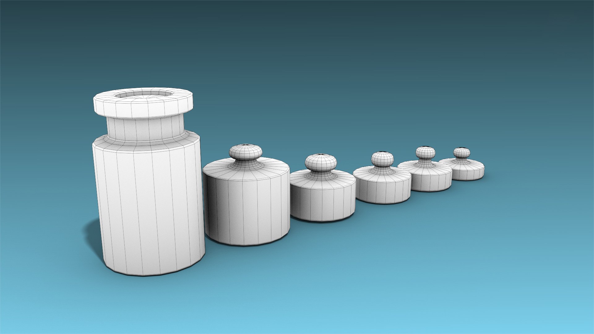 Low-poly Weight Stone 3D Model - TurboSquid 1644259