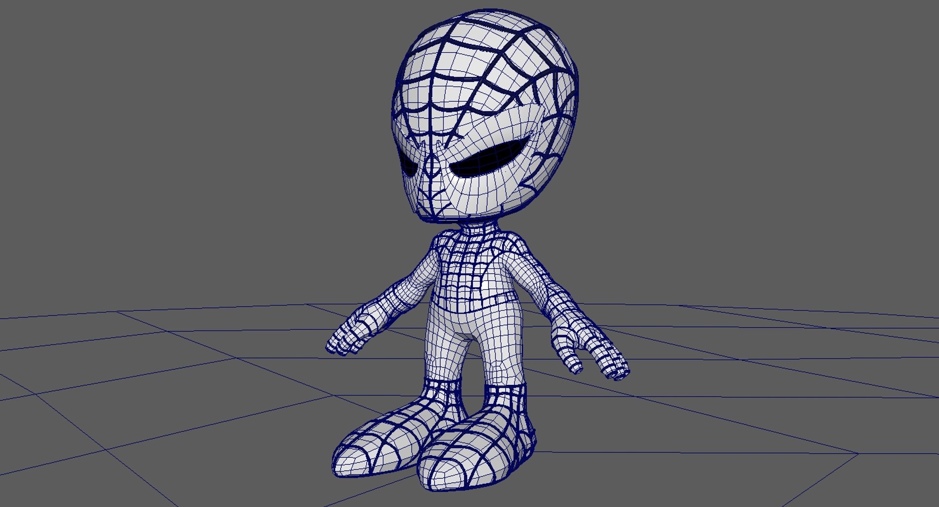 Spiderman Cartoon Spider Model - TurboSquid 1377536
