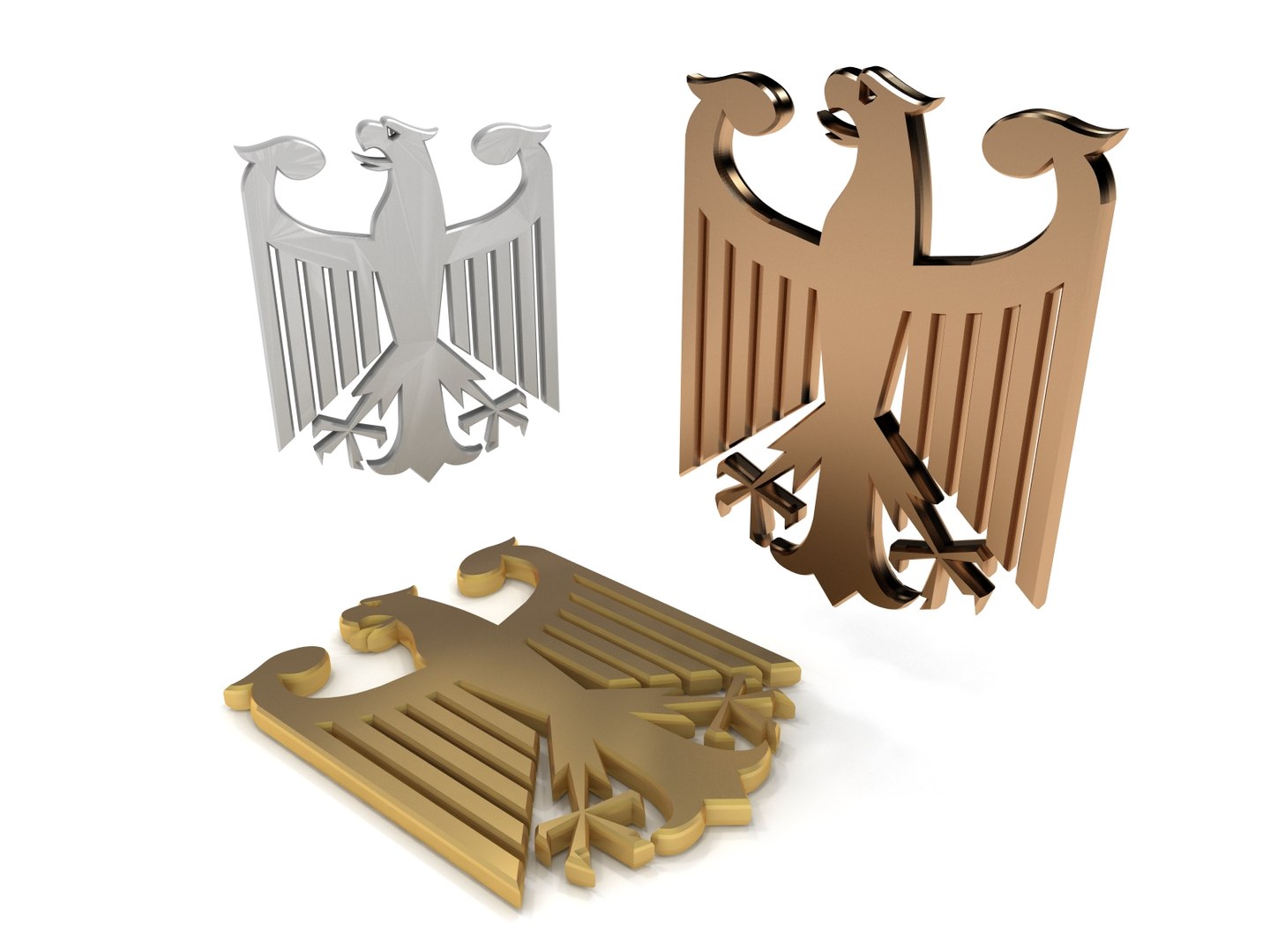 3D Model Eagle German - TurboSquid 1387382