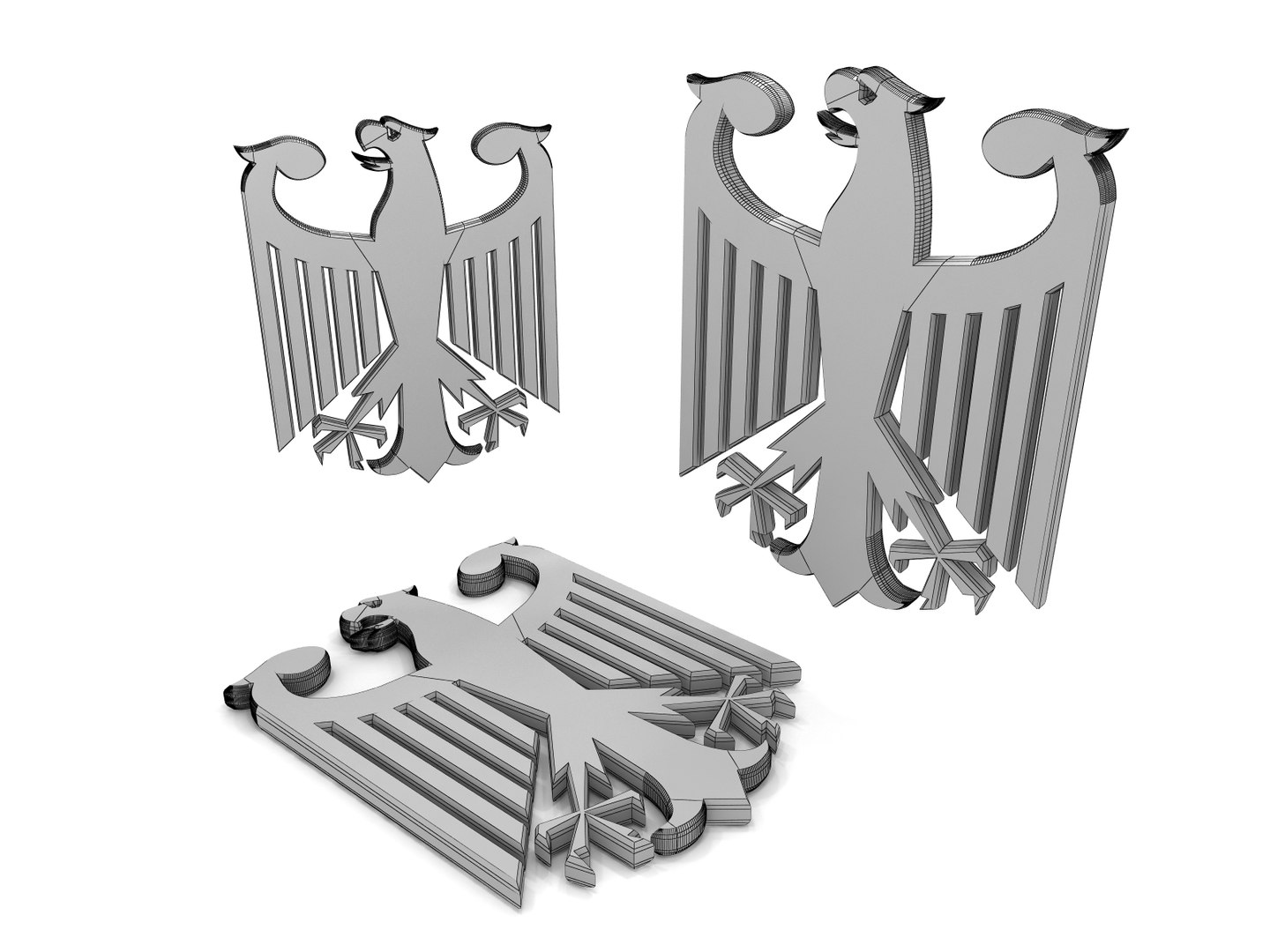 3D Model Eagle German - TurboSquid 1387382