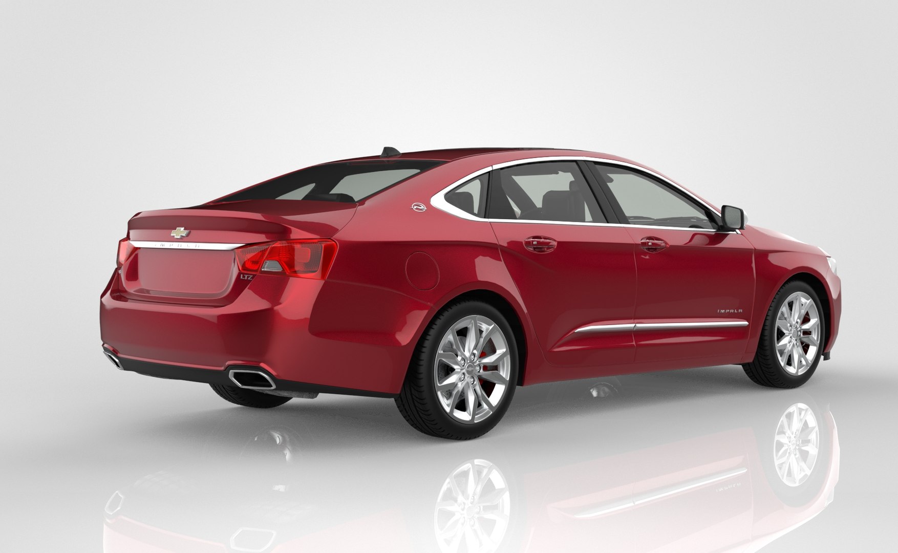 Chevrolet Impala 2014 3D - TurboSquid 2164890