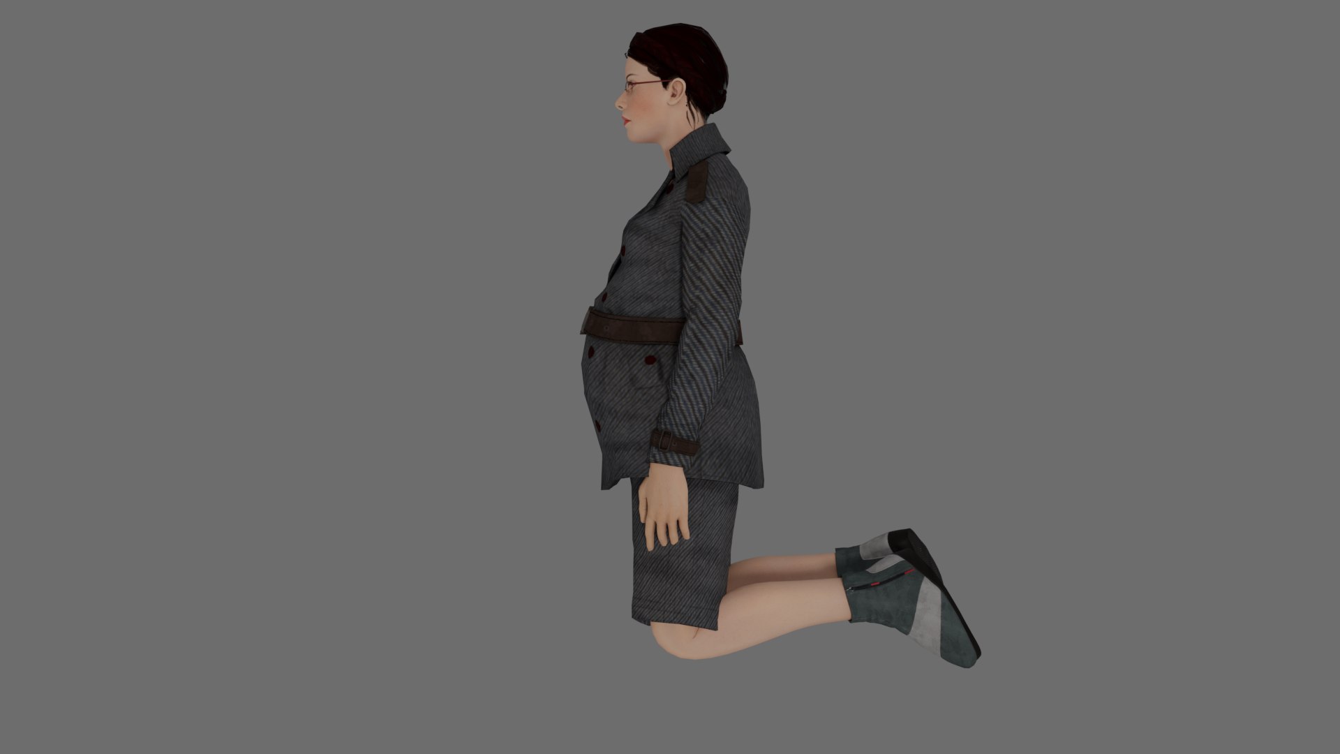 3D Rigged Female Character 35 - TurboSquid 1942672