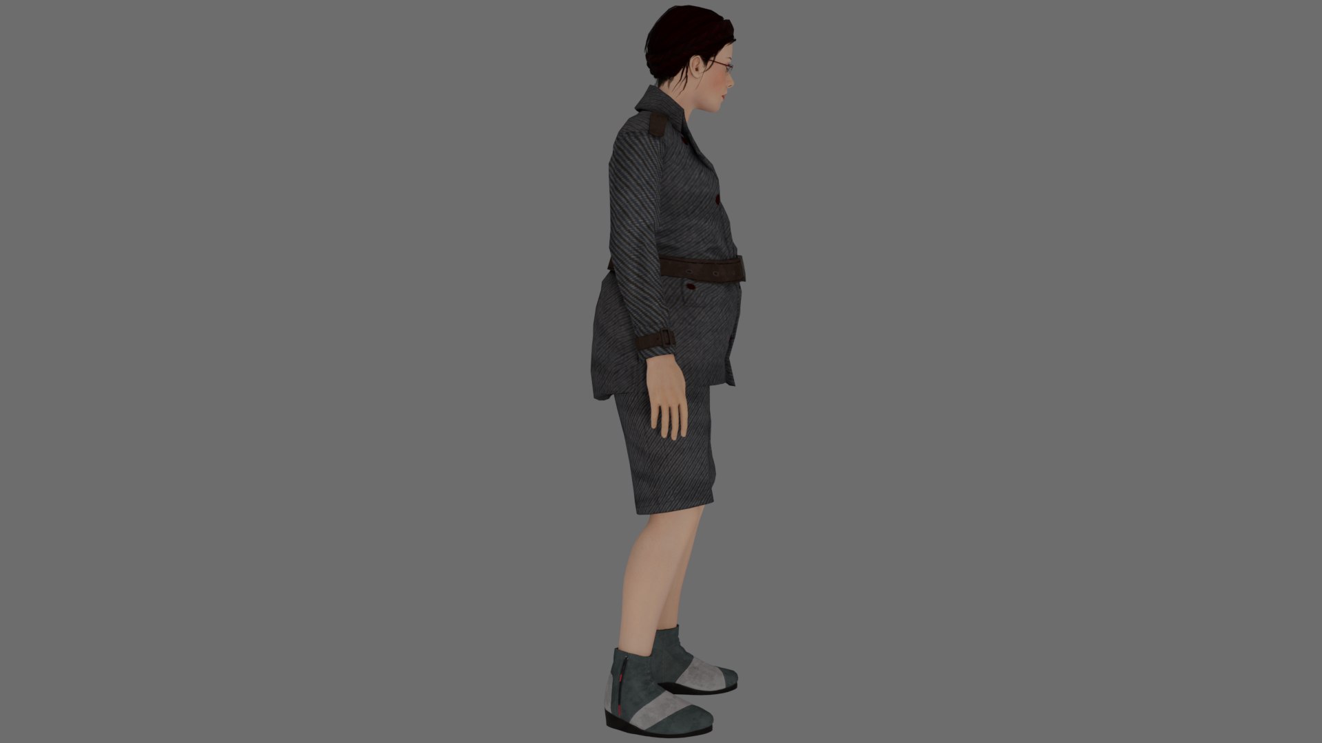 3D Rigged Female Character 35 - TurboSquid 1942672