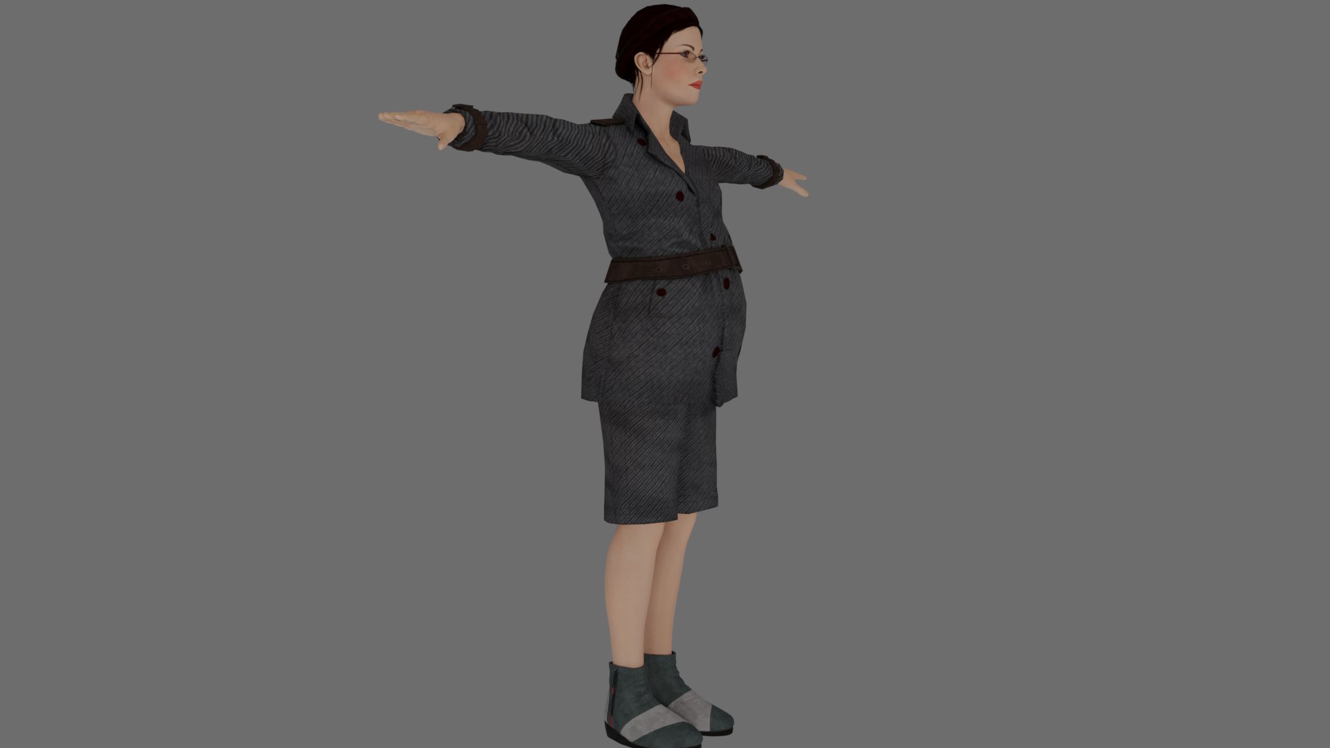 3D Rigged Female Character 35 - TurboSquid 1942672