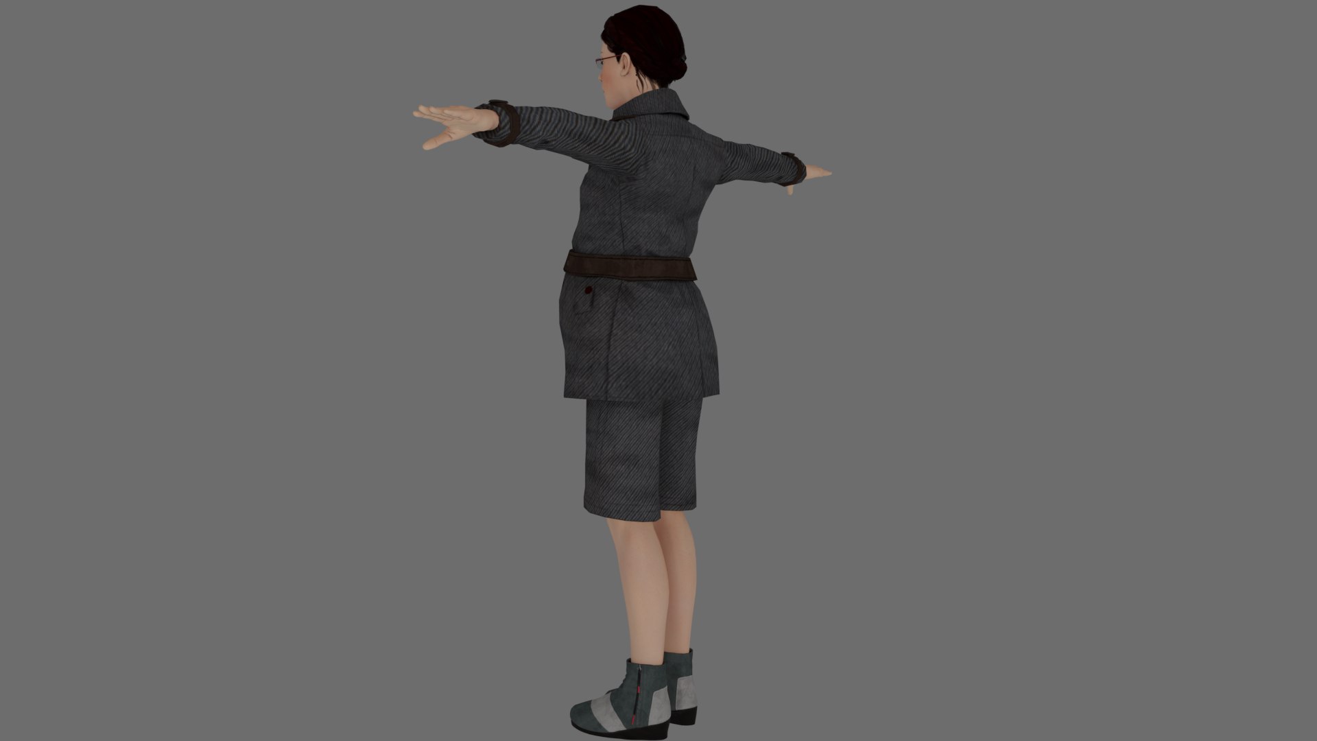 3D Rigged Female Character 35 - TurboSquid 1942672