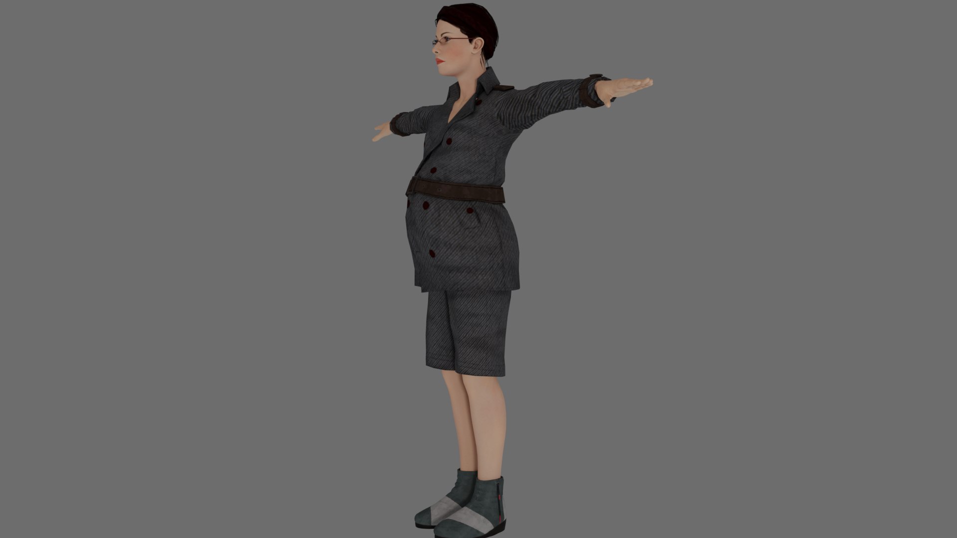 3D Rigged Female Character 35 - TurboSquid 1942672