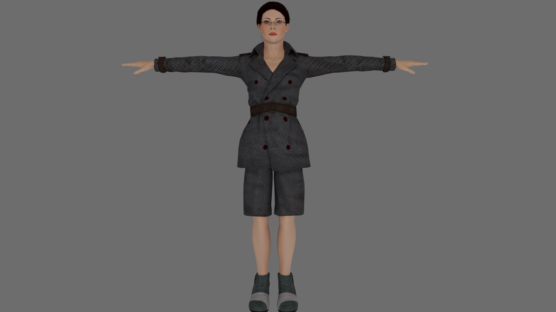 3D Rigged Female Character 35 - TurboSquid 1942672