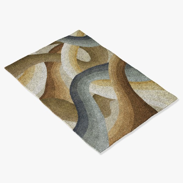 3d rizzy home rugs multi-colored