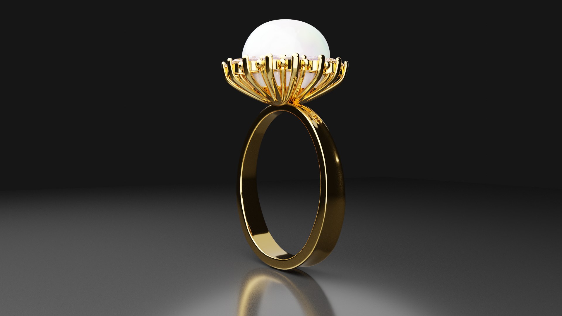 Women Ring 3D Model - TurboSquid 2019906