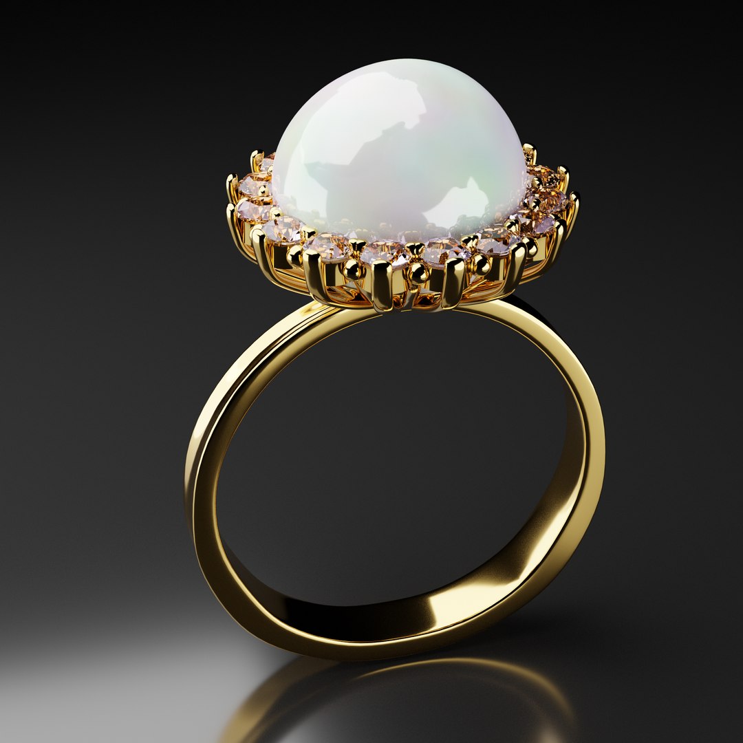 Women Ring 3D Model - TurboSquid 2019906