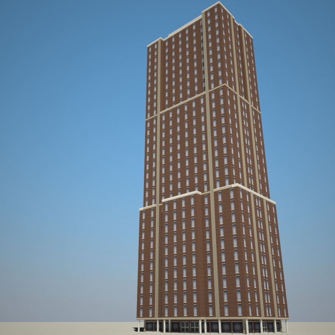 city building obj