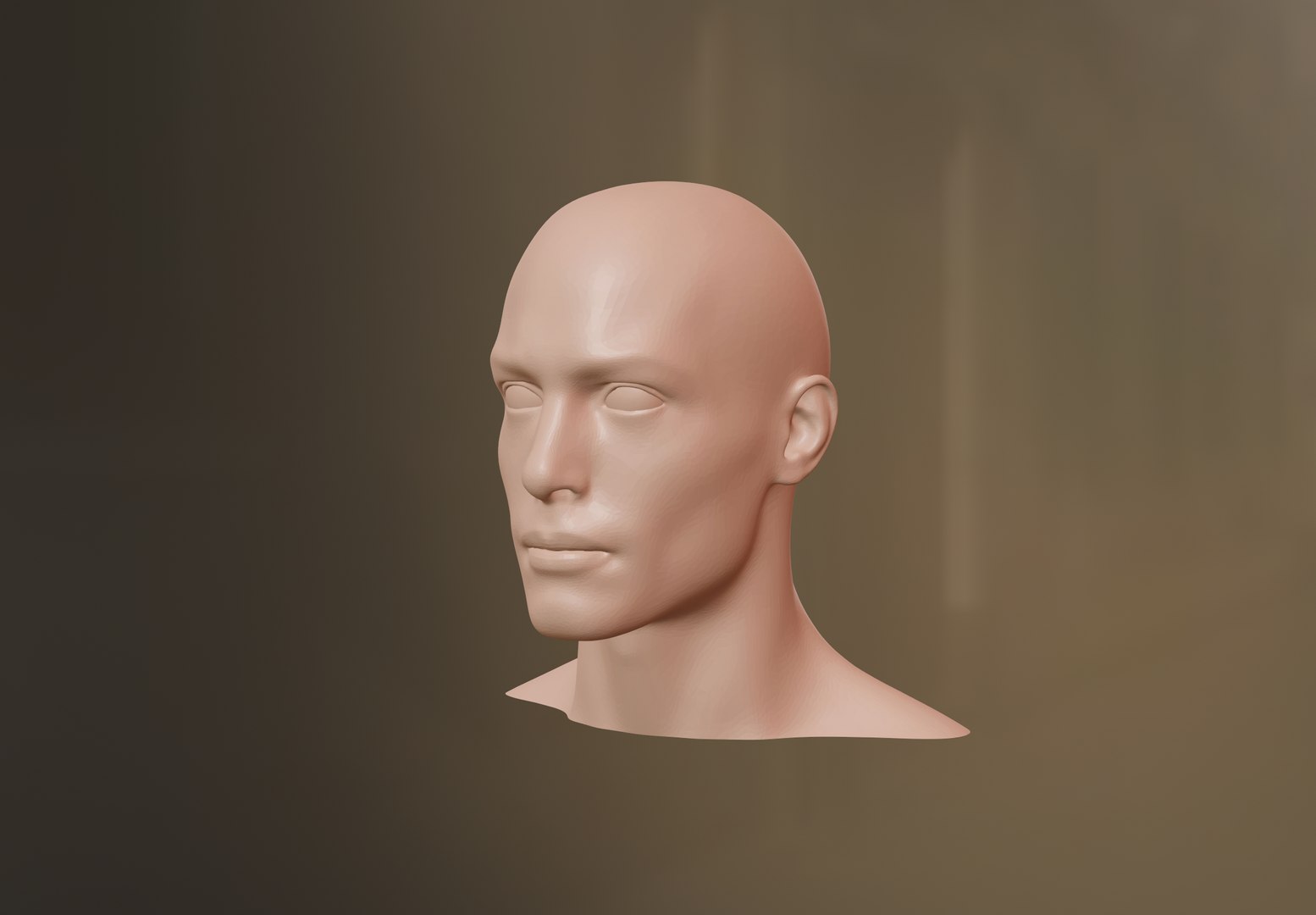 3D Model Male Head - TurboSquid 1995521