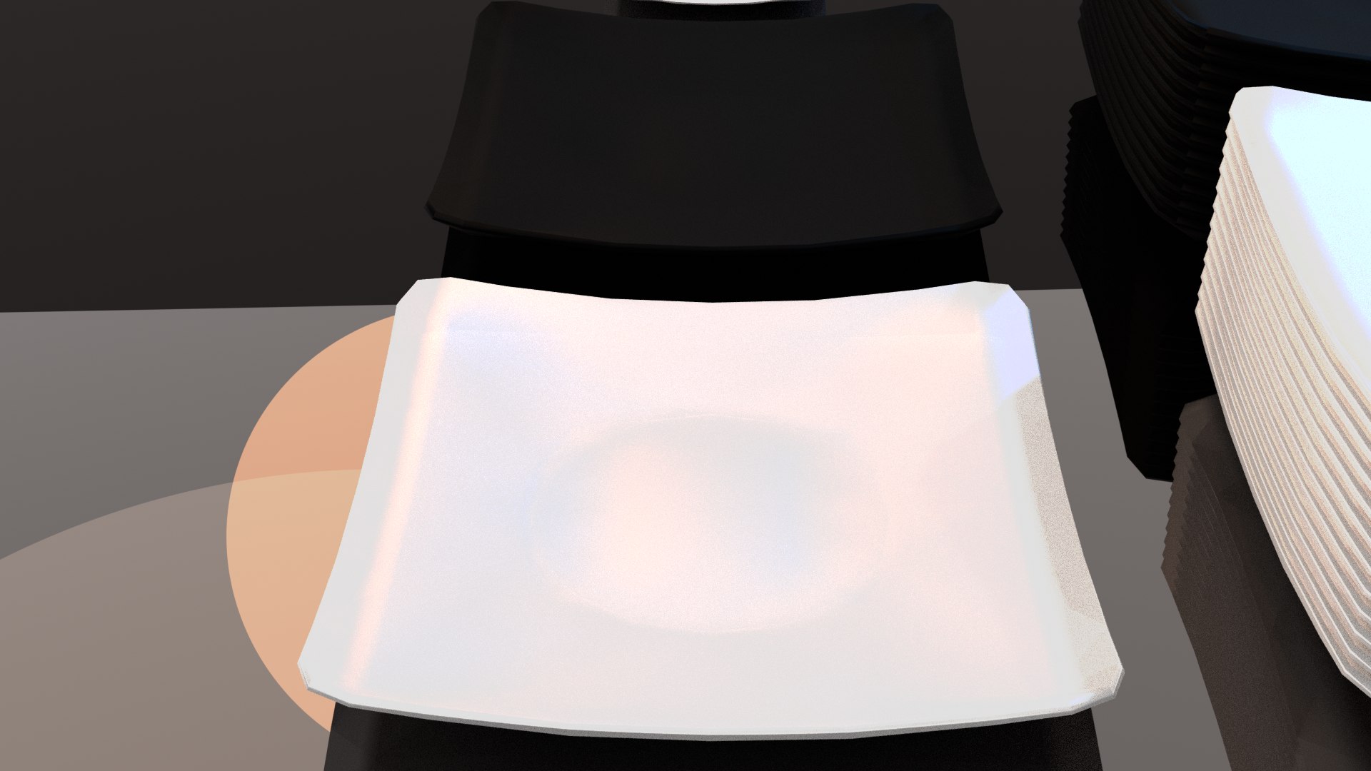 3D Model Plates And Saucers - TurboSquid 1984748