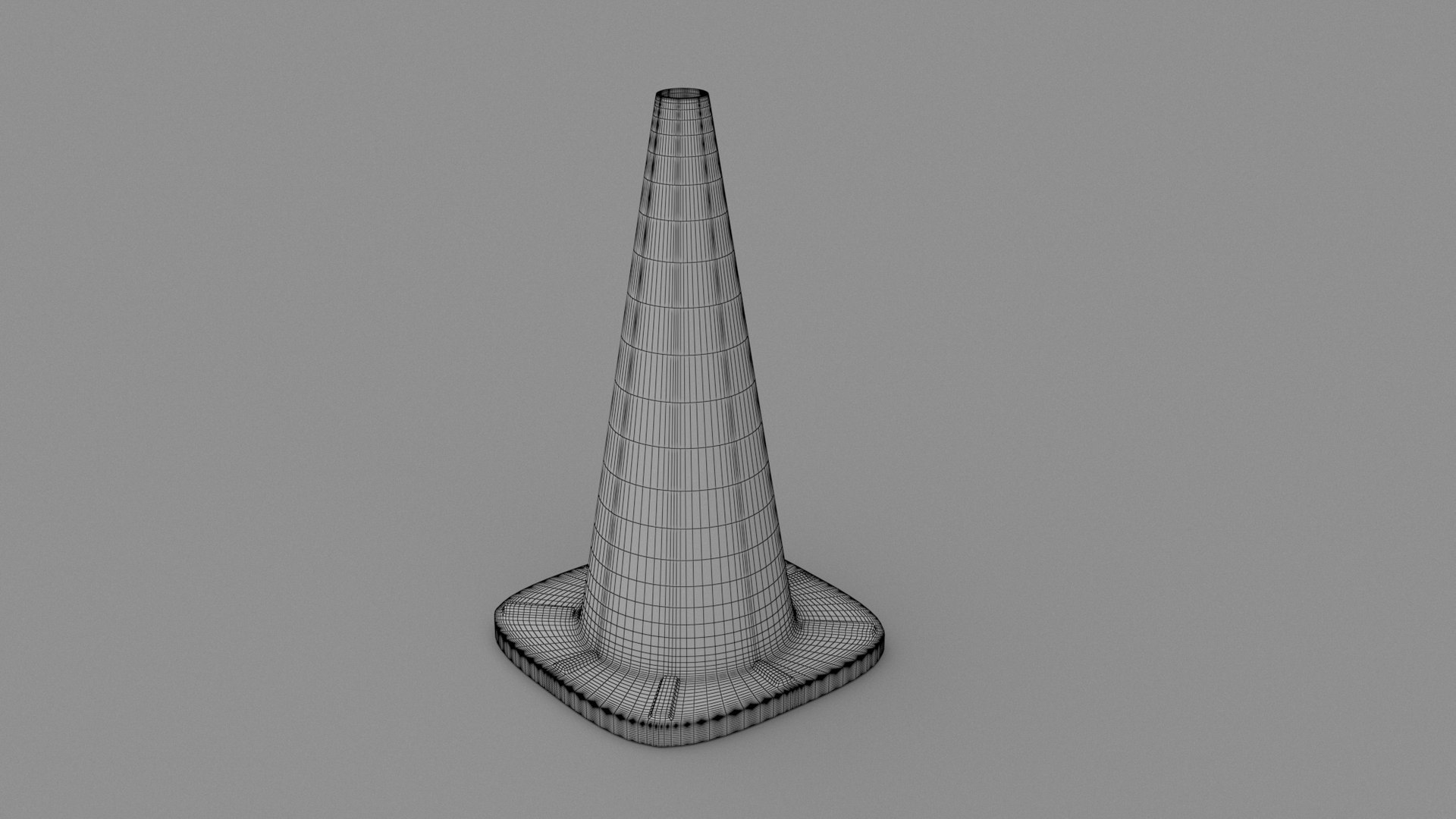 3D Traffic Cone v3 model - TurboSquid 2124655