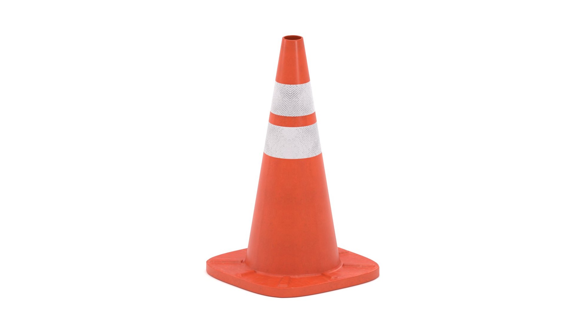3D Traffic Cone v3 model - TurboSquid 2124655