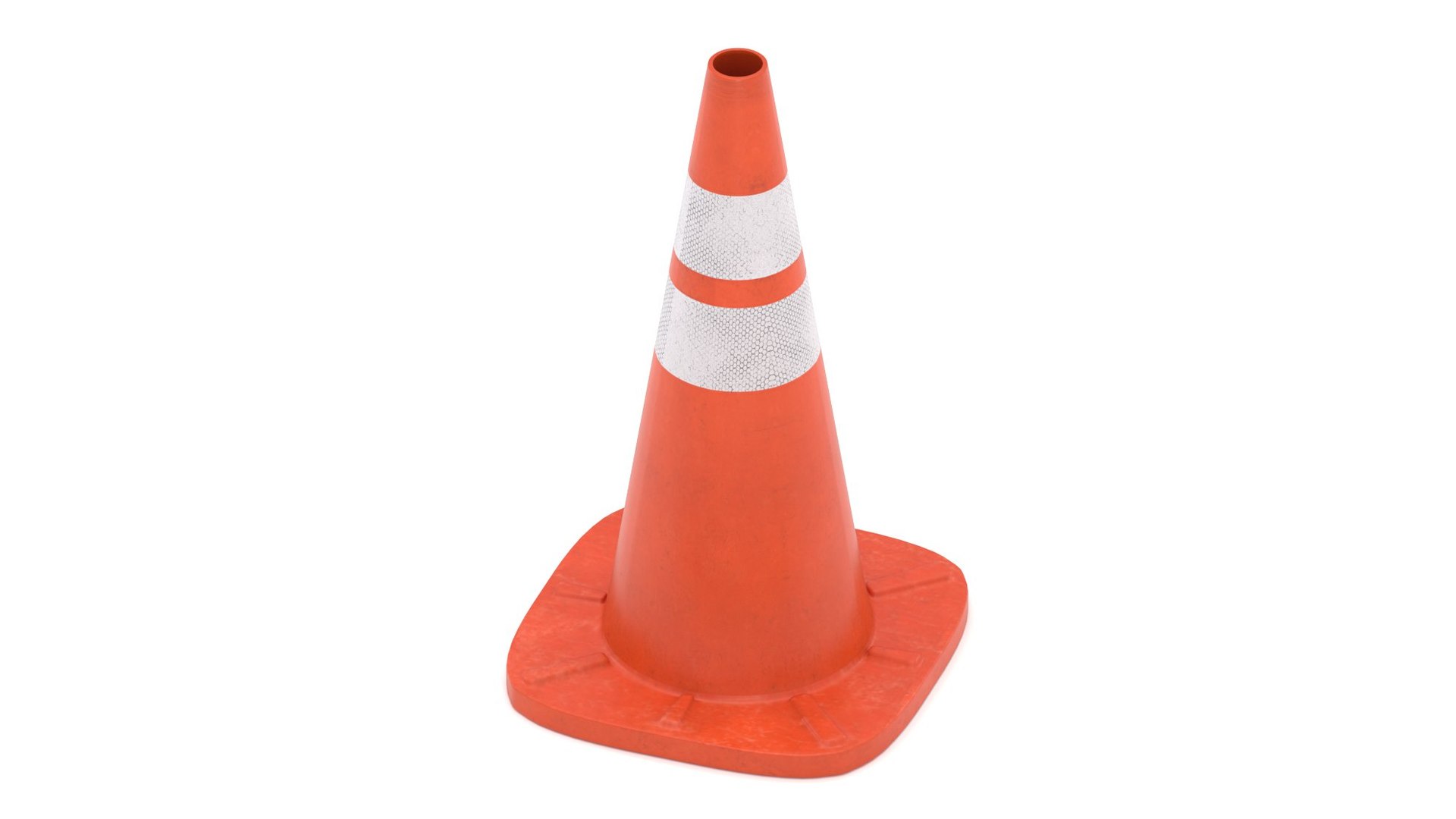 3D Traffic Cone v3 model - TurboSquid 2124655