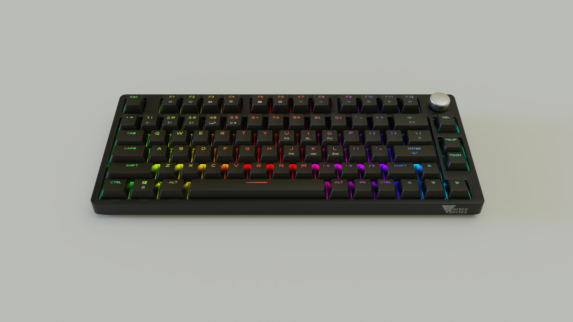 3D Model VortexSeries GT-8 Wireless RGB Mechanical Keyboard Smokey ...