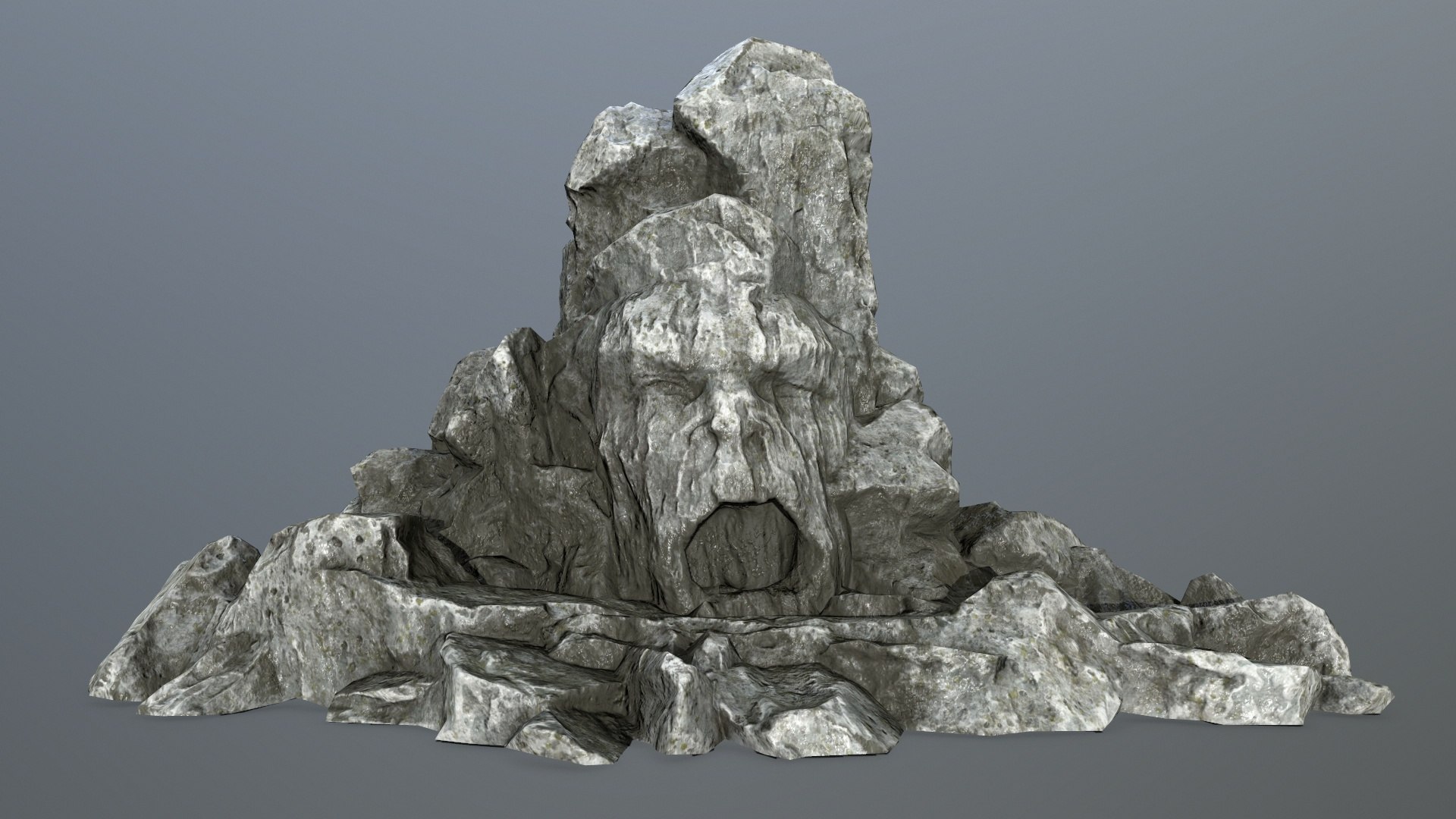 3D model rock gate - TurboSquid 1440997