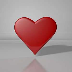 Free 3D Heart Shape Models - Available For Download On TurboSquid