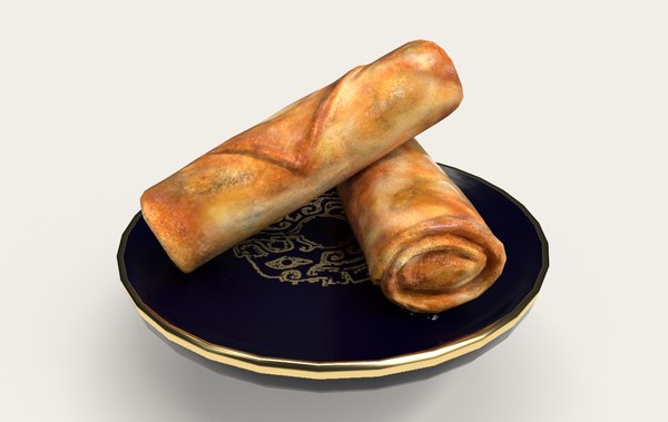 Spring Roll 3D Models for Download | TurboSquid