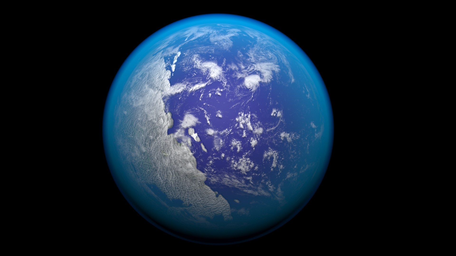 Pangea Earth 3D Model - TurboSquid 2243307