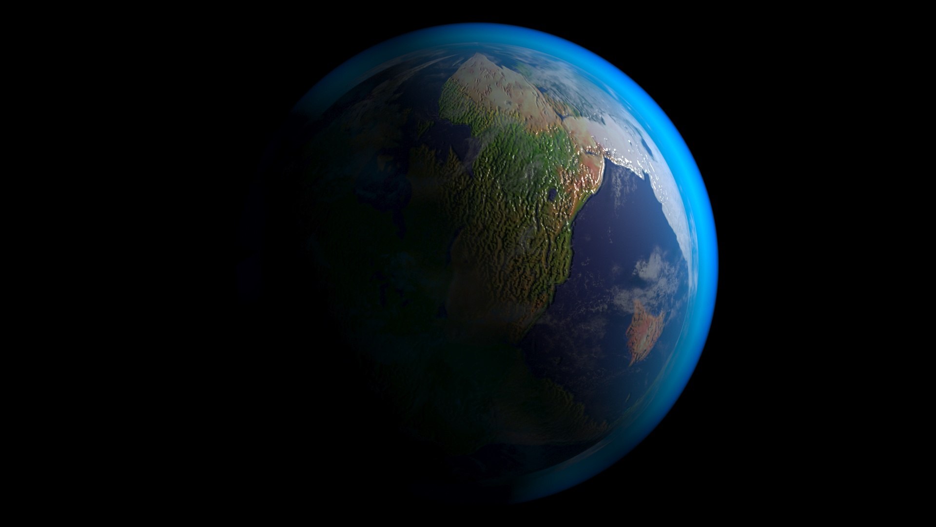 Pangea Earth 3D Model - TurboSquid 2243307