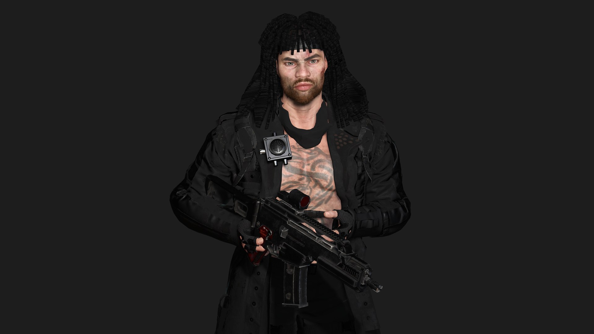 3D AAA 3D REALISTIC MAN CHARACTER -SHOOTER ACTION HEROES RAMBO Model ...