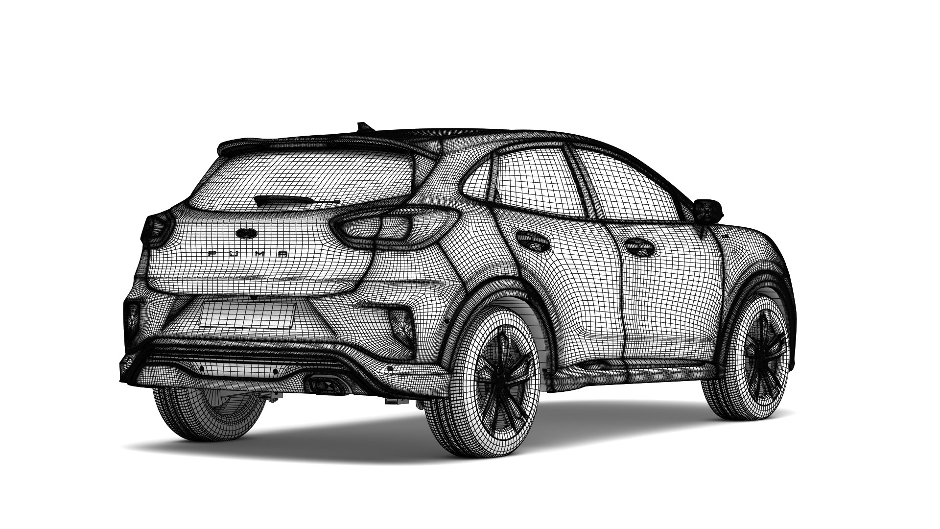 Ford Puma 2021 3D Model - TurboSquid 1835236