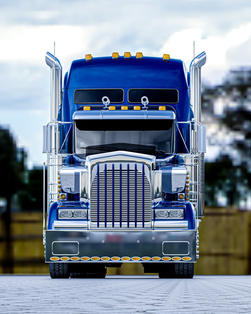 3D Peterbilt 389 Truck - TurboSquid 2025198