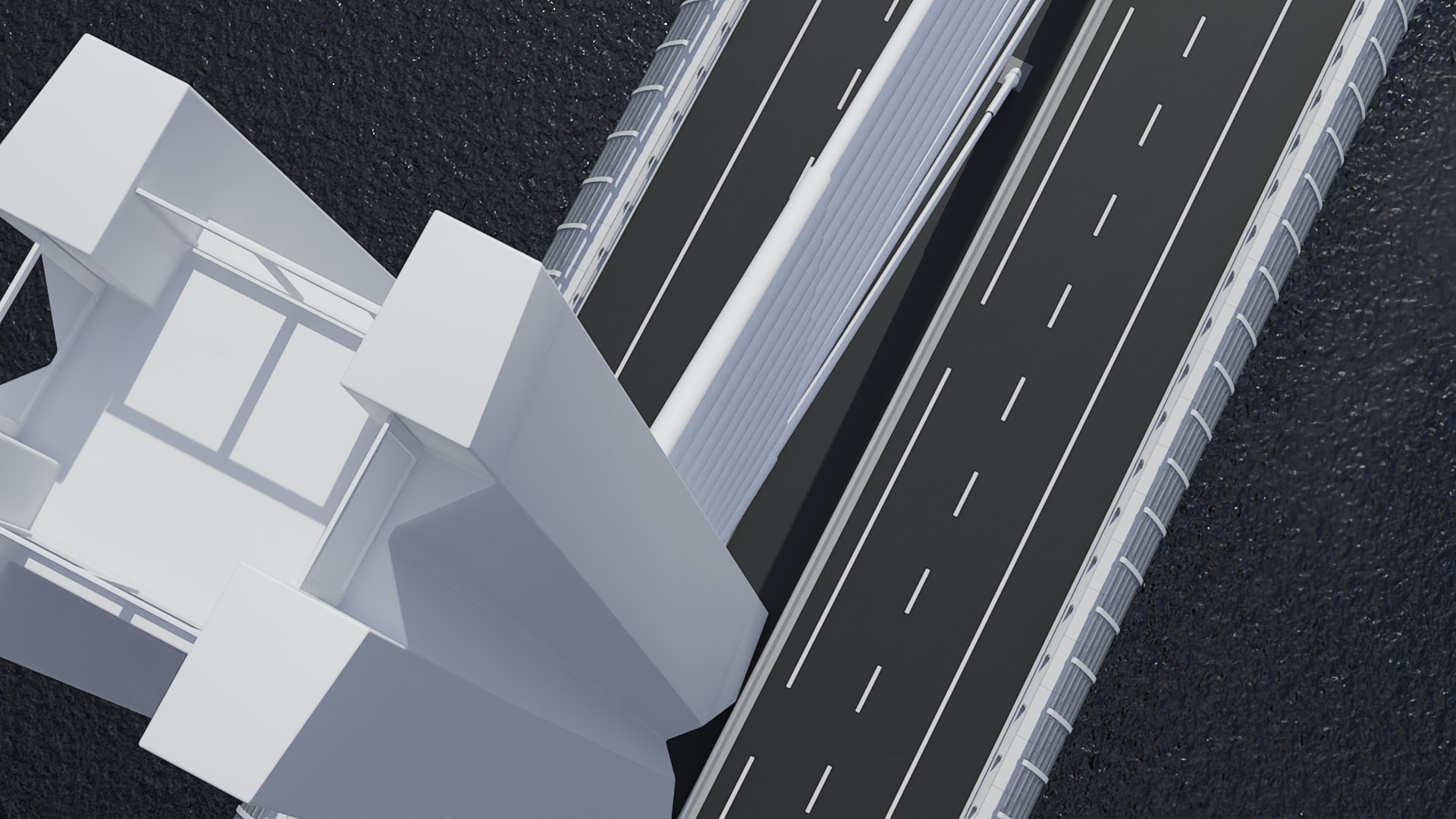 3D Suspension Bridge Millau Viaduct Model - TurboSquid 2266944