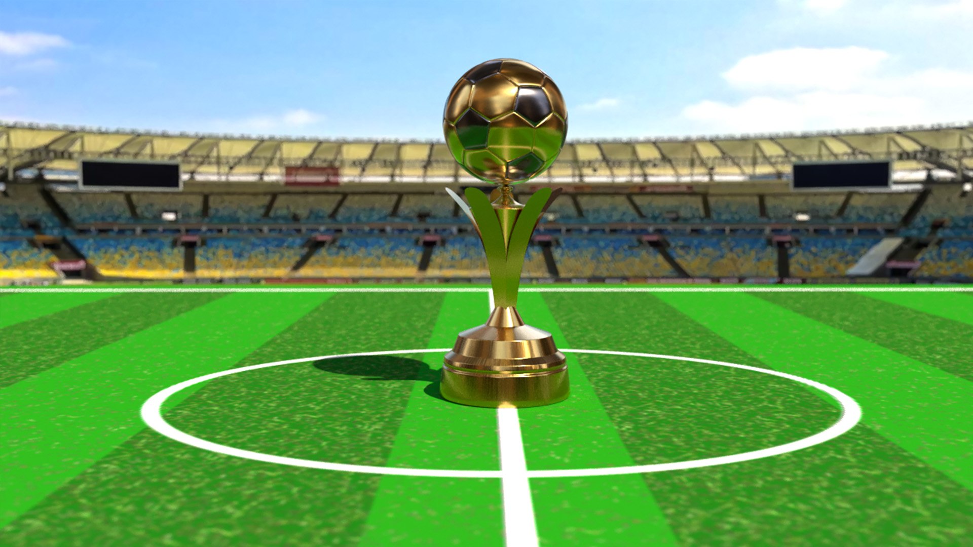 Soccer Cup 3D Model - TurboSquid 2005589