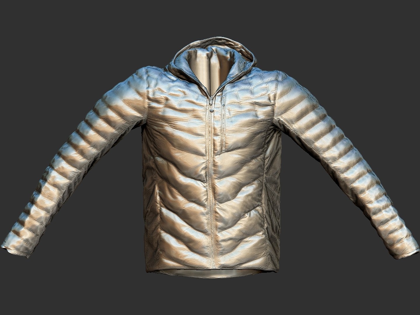 3D Winter Jacket Model - TurboSquid 1865333