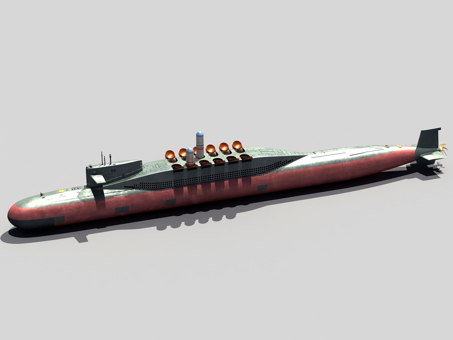 Type 094 Jin class submarine Modelo 3D - TurboSquid 1969908