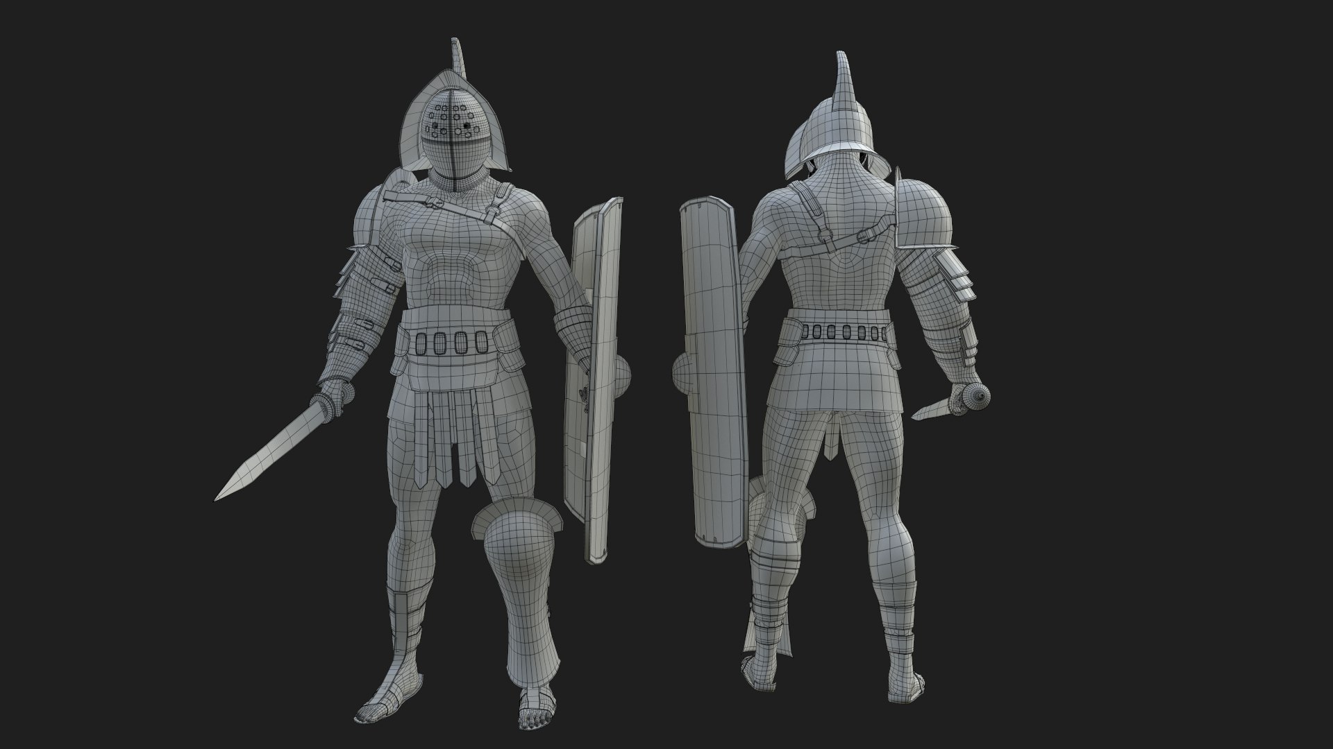 Gladiator Collection Model - TurboSquid 2100258